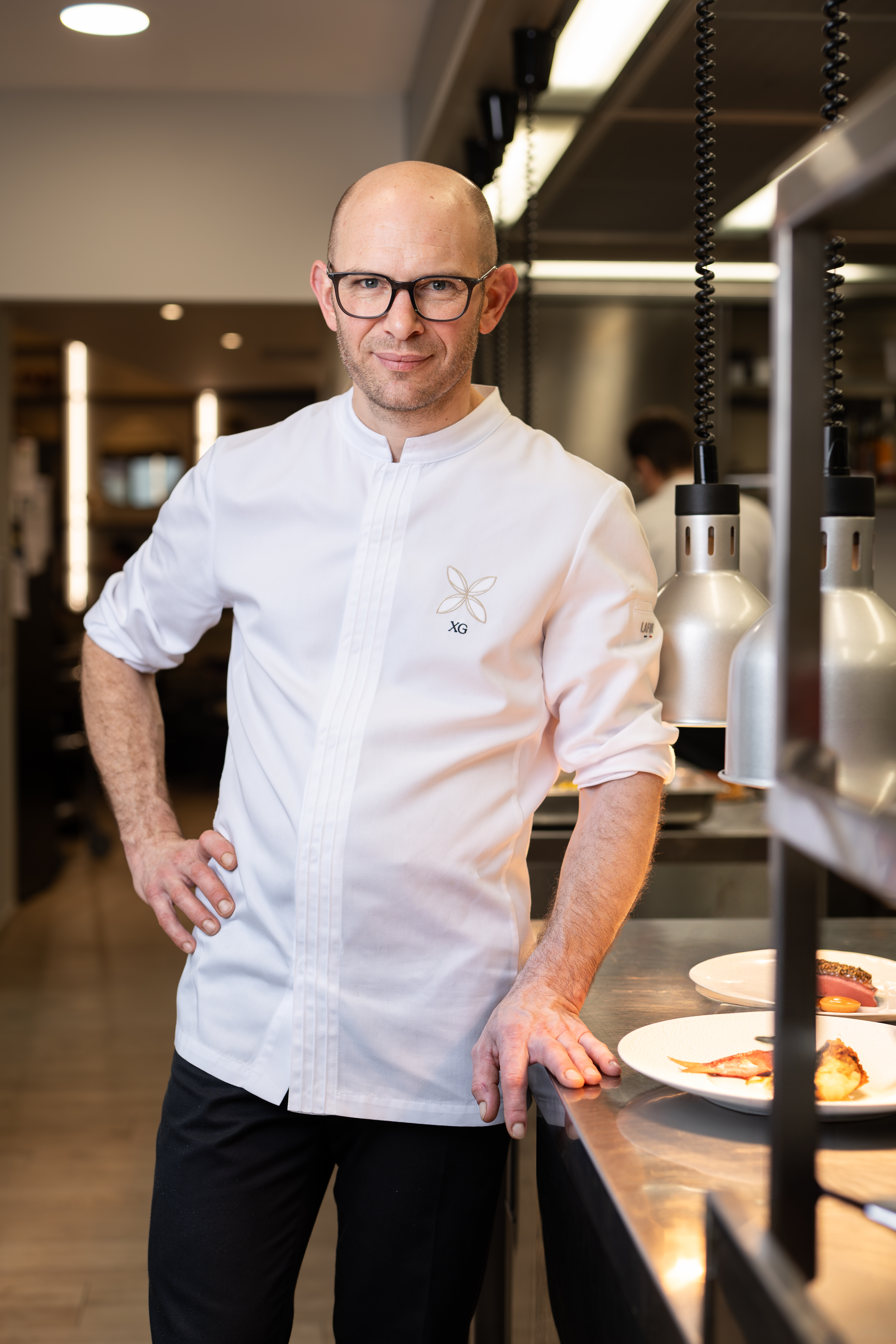 Xavier Giraudet, chef étoilé du restaurant La Robe/L'Atelier